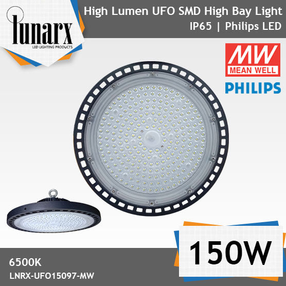 150 Watts High Lumen UFO SMD High Bay Light – Lunarx